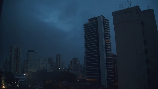 Gloomy city at night - Free Stock Video Footage | Coverr