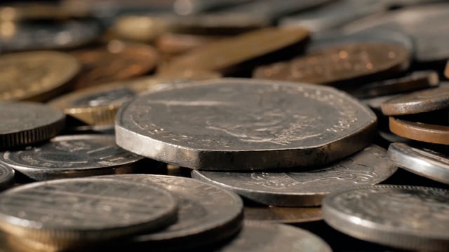 Antique money from different countries - Free Stock Video Footage | Coverr